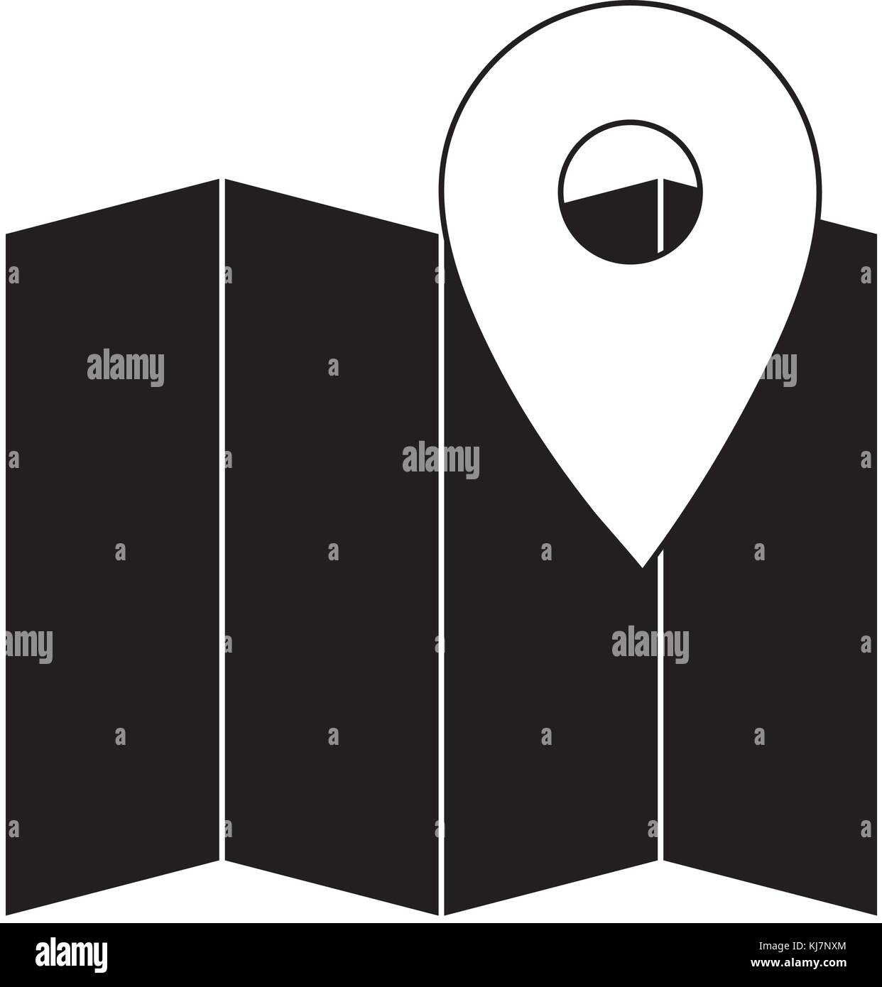 Gps and map design Stock Vector Image & Art - Alamy