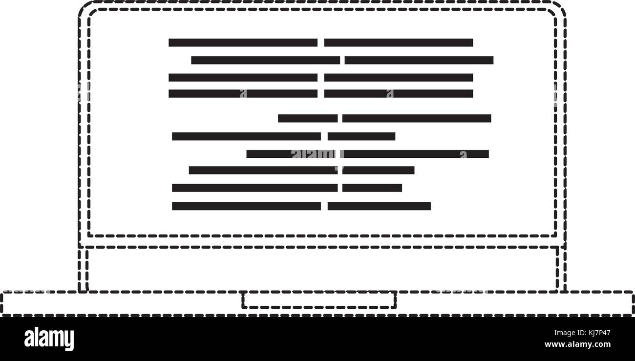 Isolated laptop design Stock Vector Image & Art - Alamy