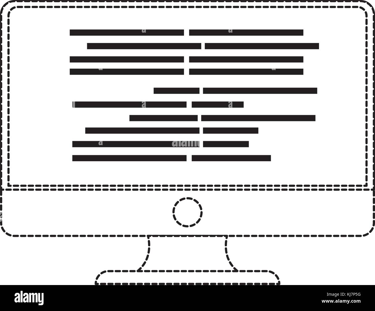 Isolated computer design Stock Vector Image & Art - Alamy