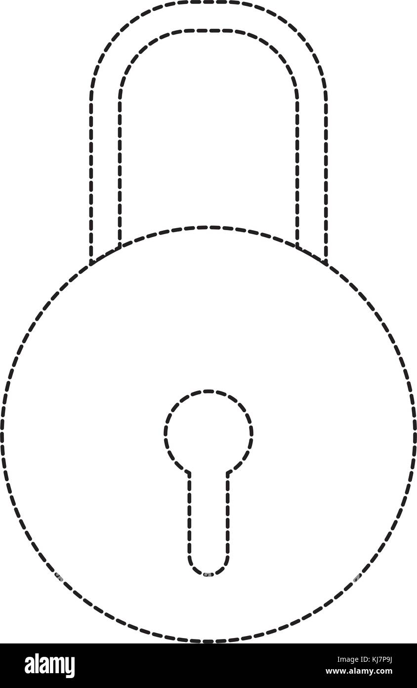 Isolated padlock design Stock Vector Image & Art - Alamy