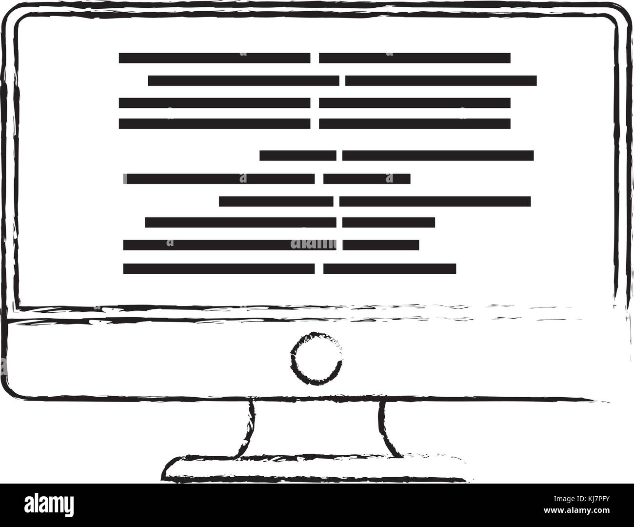 Isolated computer design Stock Vector Image & Art - Alamy