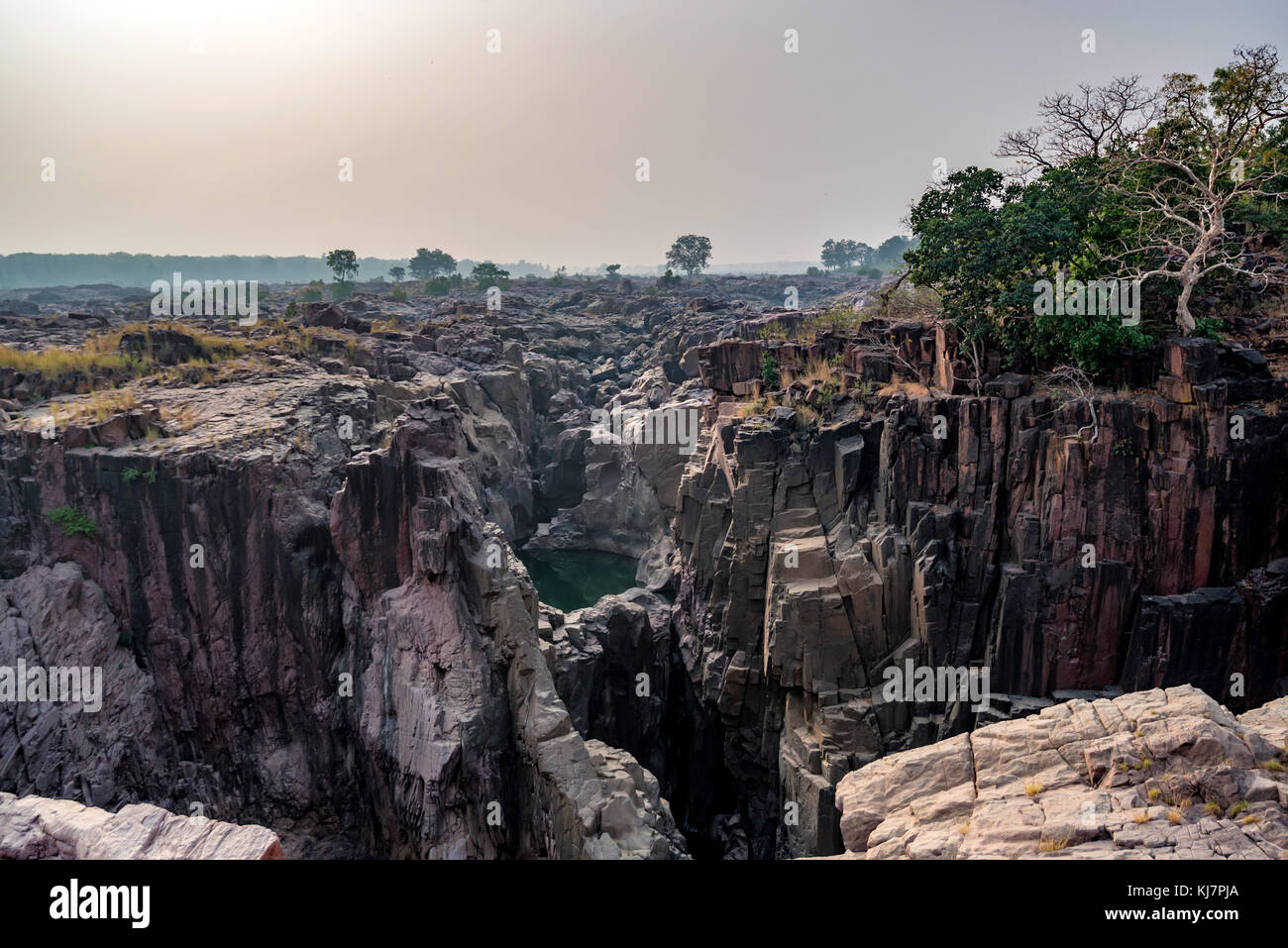 Beautiful Indian landscape with Raneh fall Stock Photo - Alamy