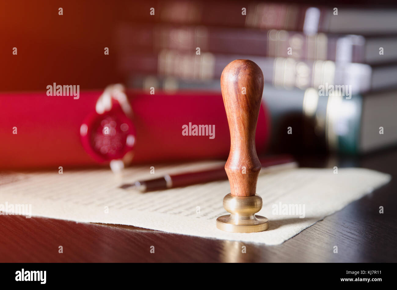 Law legal document stamp hi-res stock photography and images - Alamy