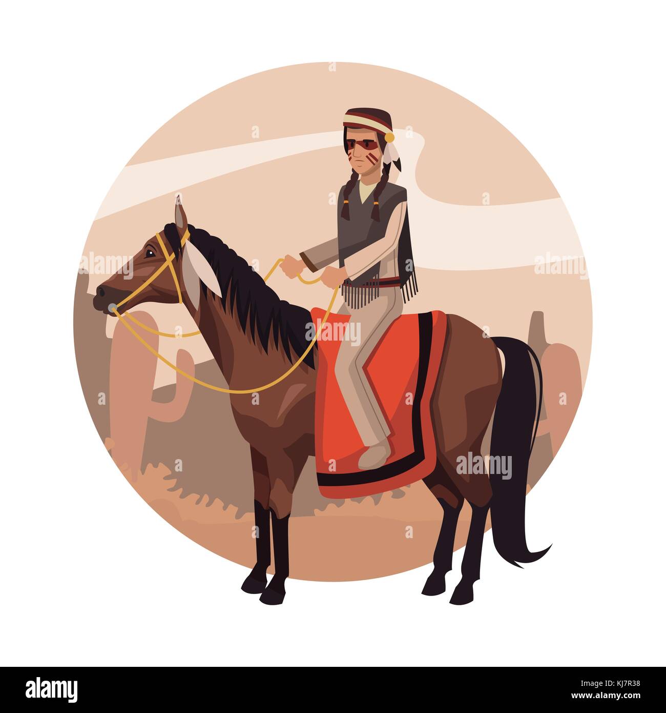 Retro portrait of an indian man Cut Out Stock Images & Pictures - Alamy