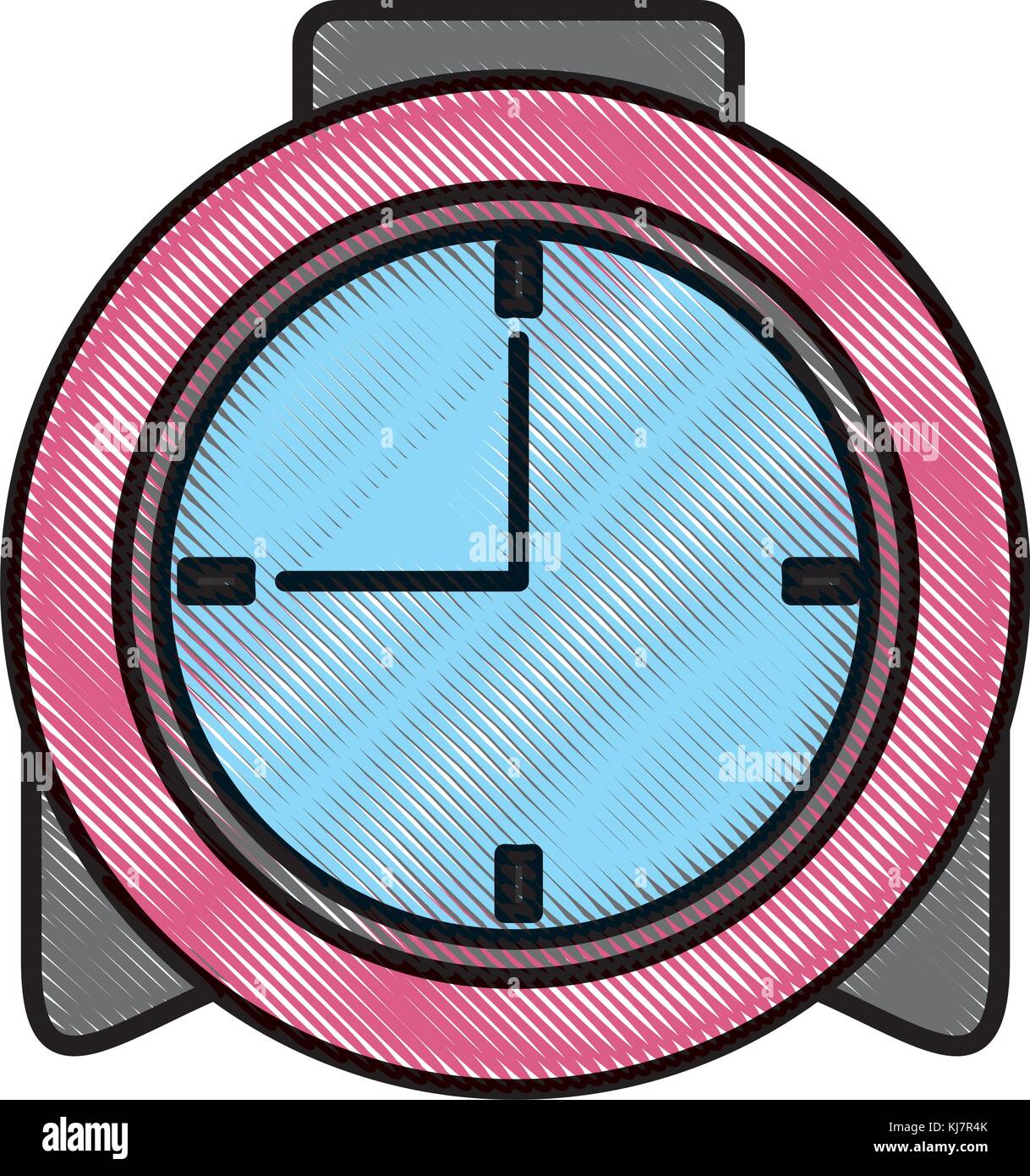 Analog Clock Time Stock Vector Image Art Alamy