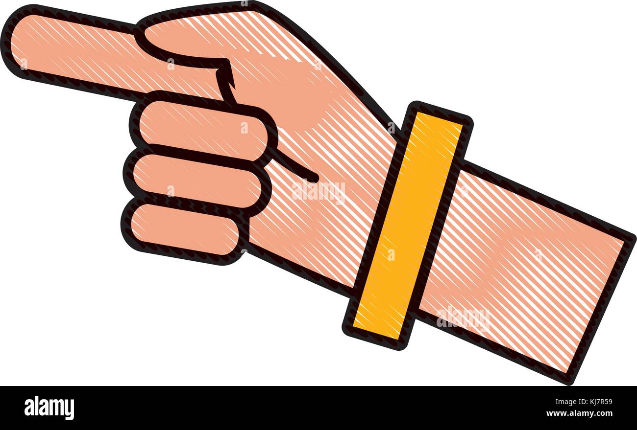 Human hand symbol Stock Vector Image & Art - Alamy