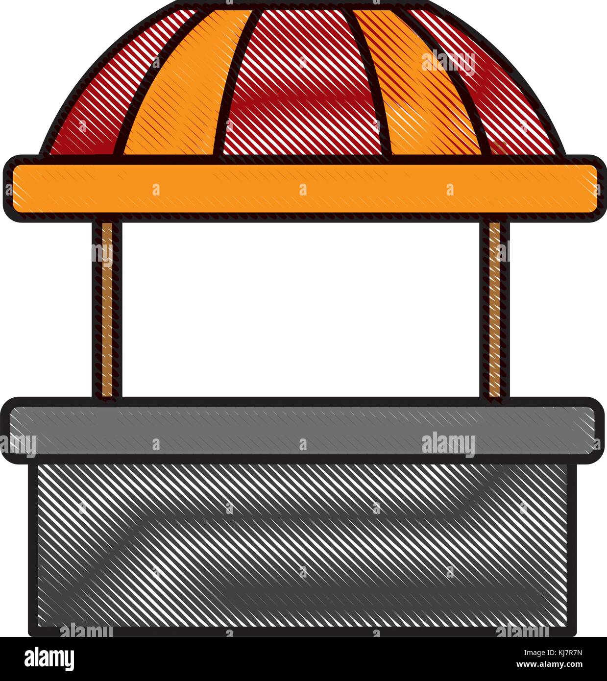 Market stall symbol Stock Vector Image & Art - Alamy