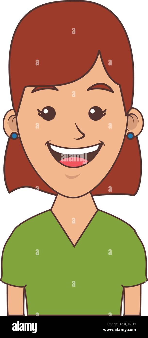 Woman profile cartoon Stock Vector Image & Art - Alamy