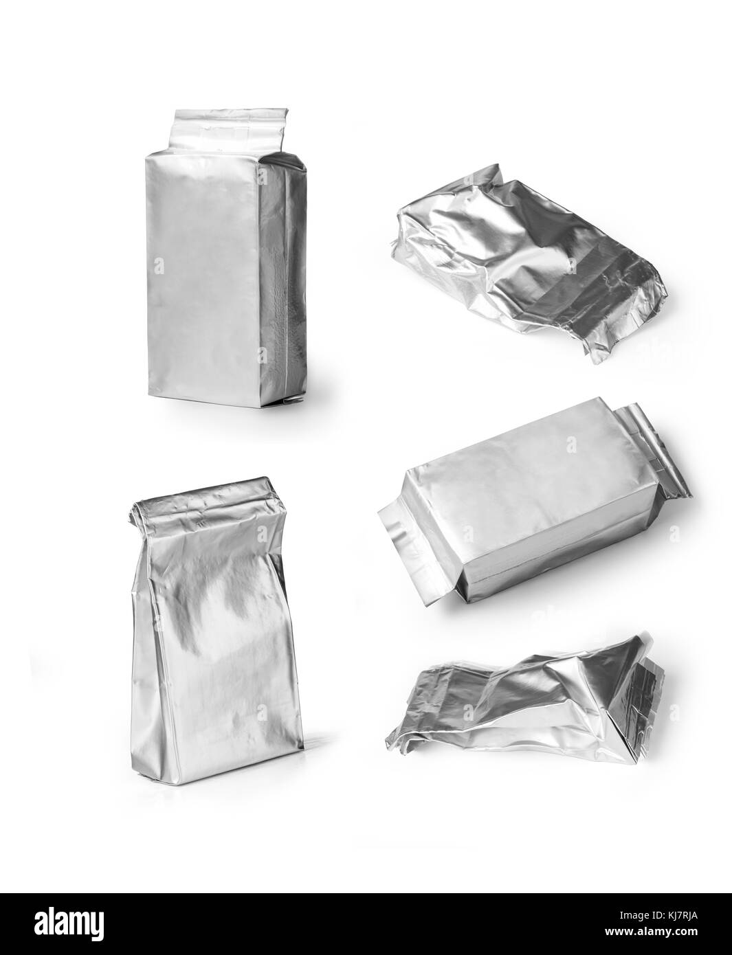 Snack package.Packing for the isolation of the product Stock Photo - Alamy