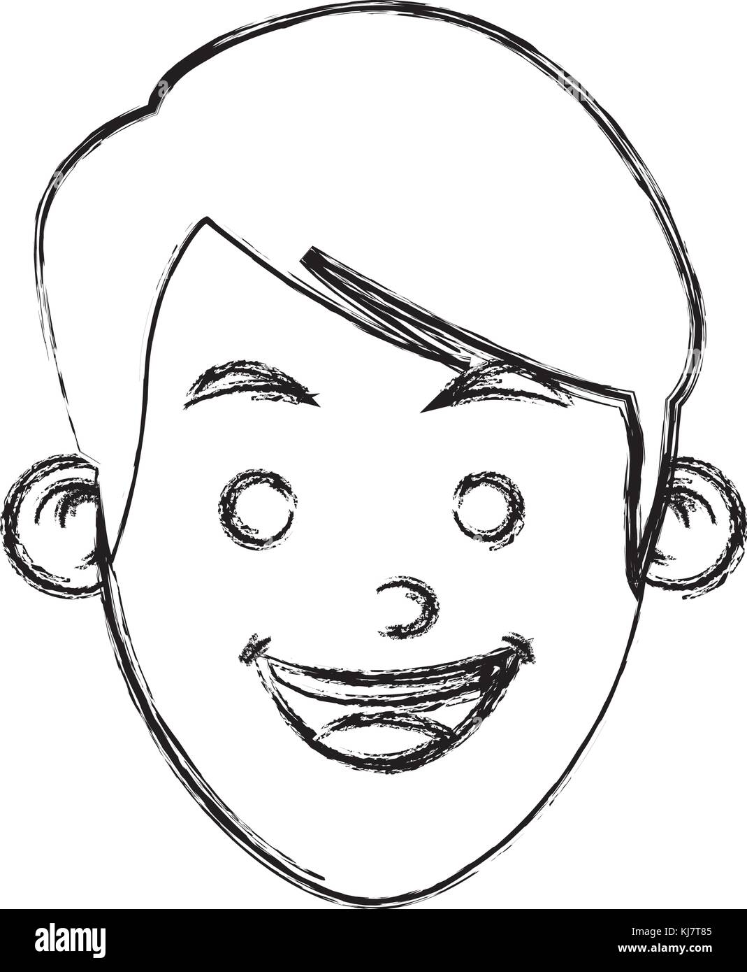 Boy smiling cartoon Stock Vector Image & Art - Alamy