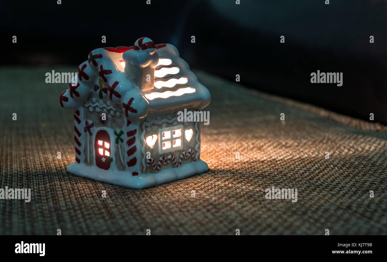 Candle light in dark house hi-res stock photography and images - Alamy