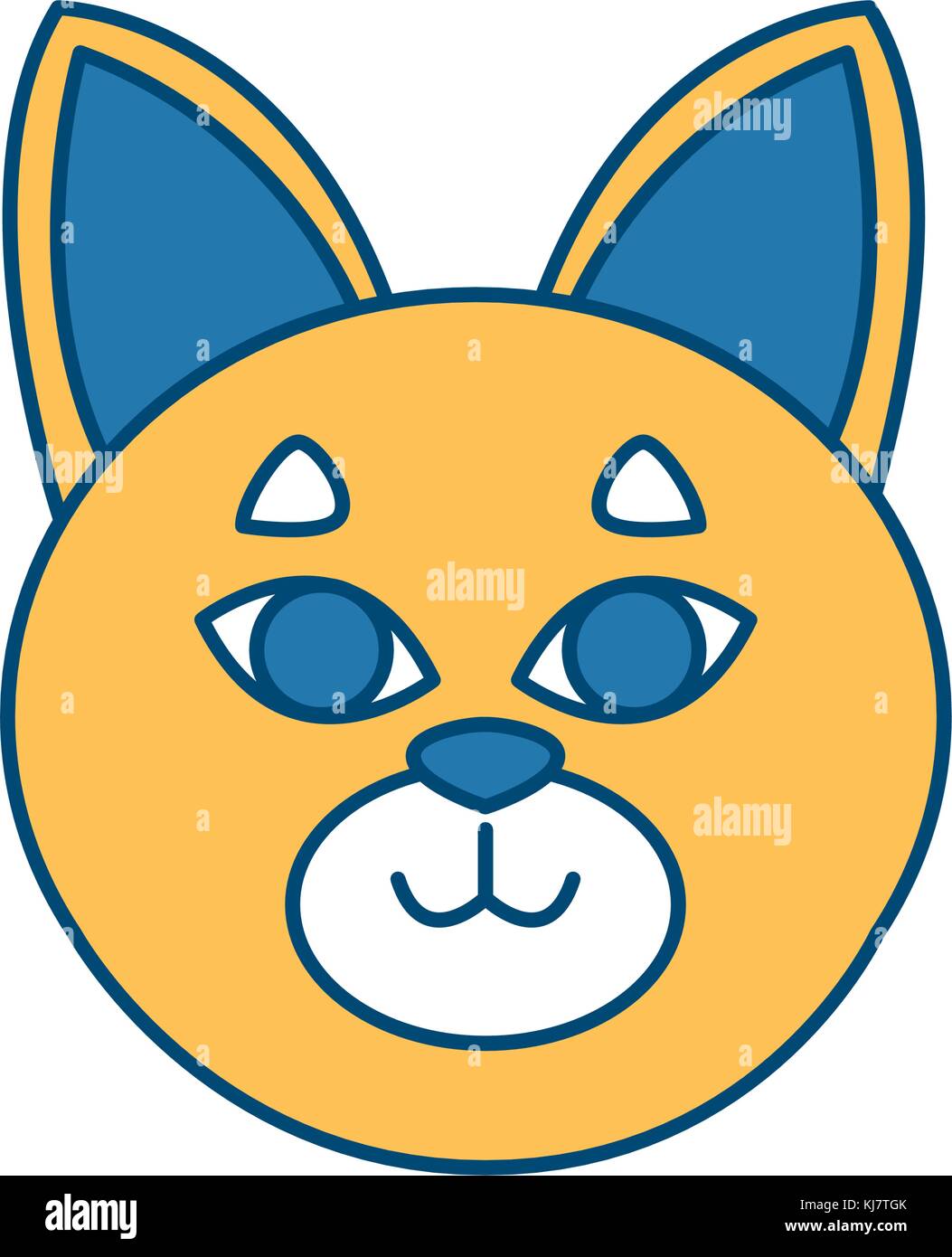 Cat head cartoon Stock Vector Image & Art - Alamy