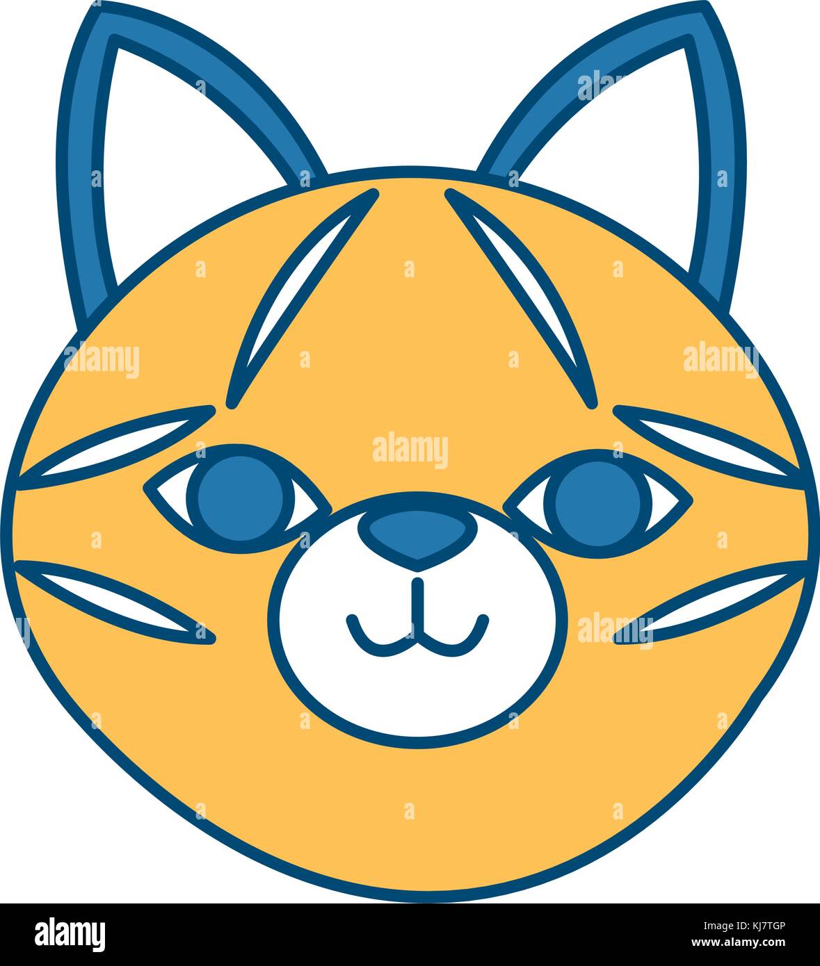 Cat head cartoon Stock Vector Image & Art - Alamy