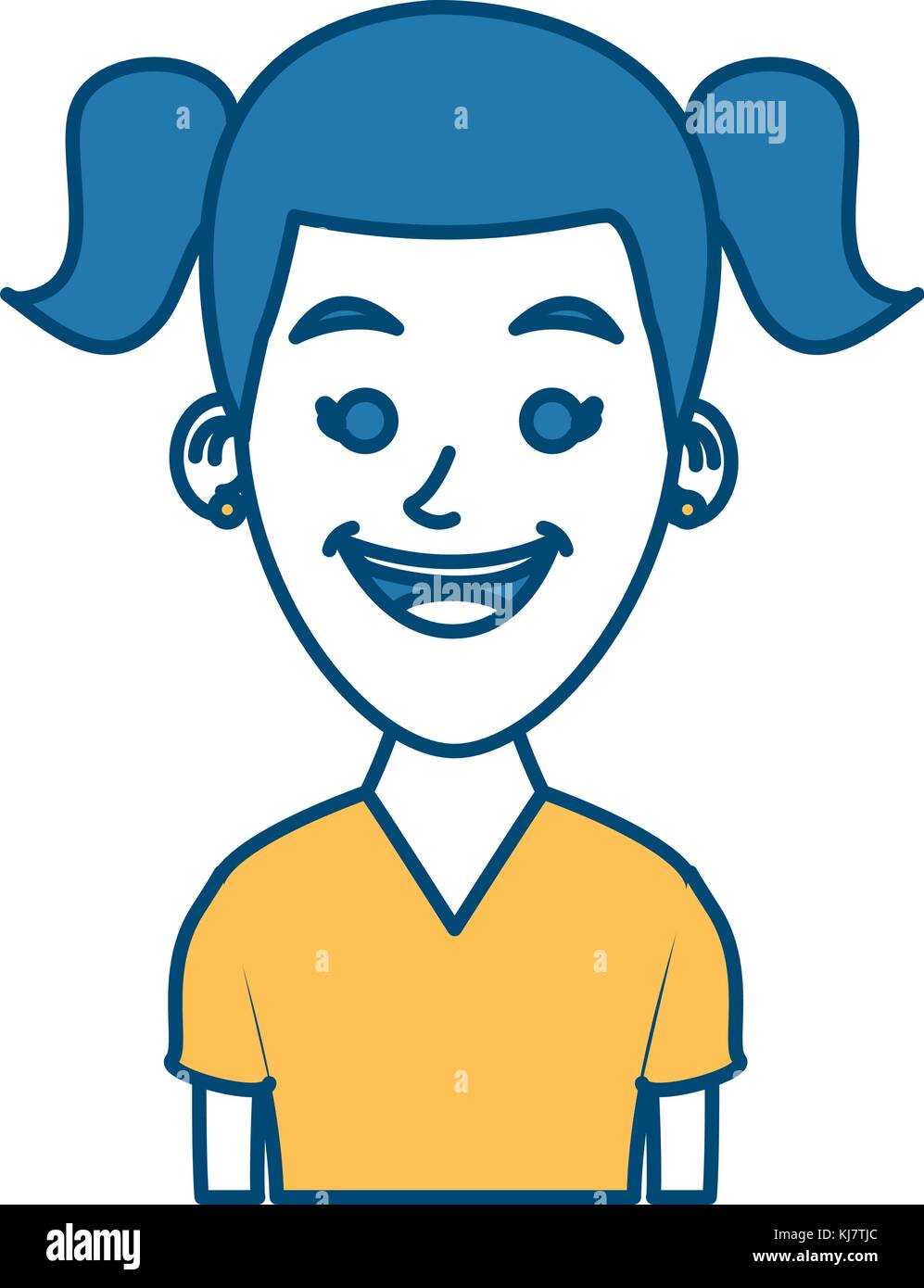 Woman profile cartoon Stock Vector Image & Art - Alamy
