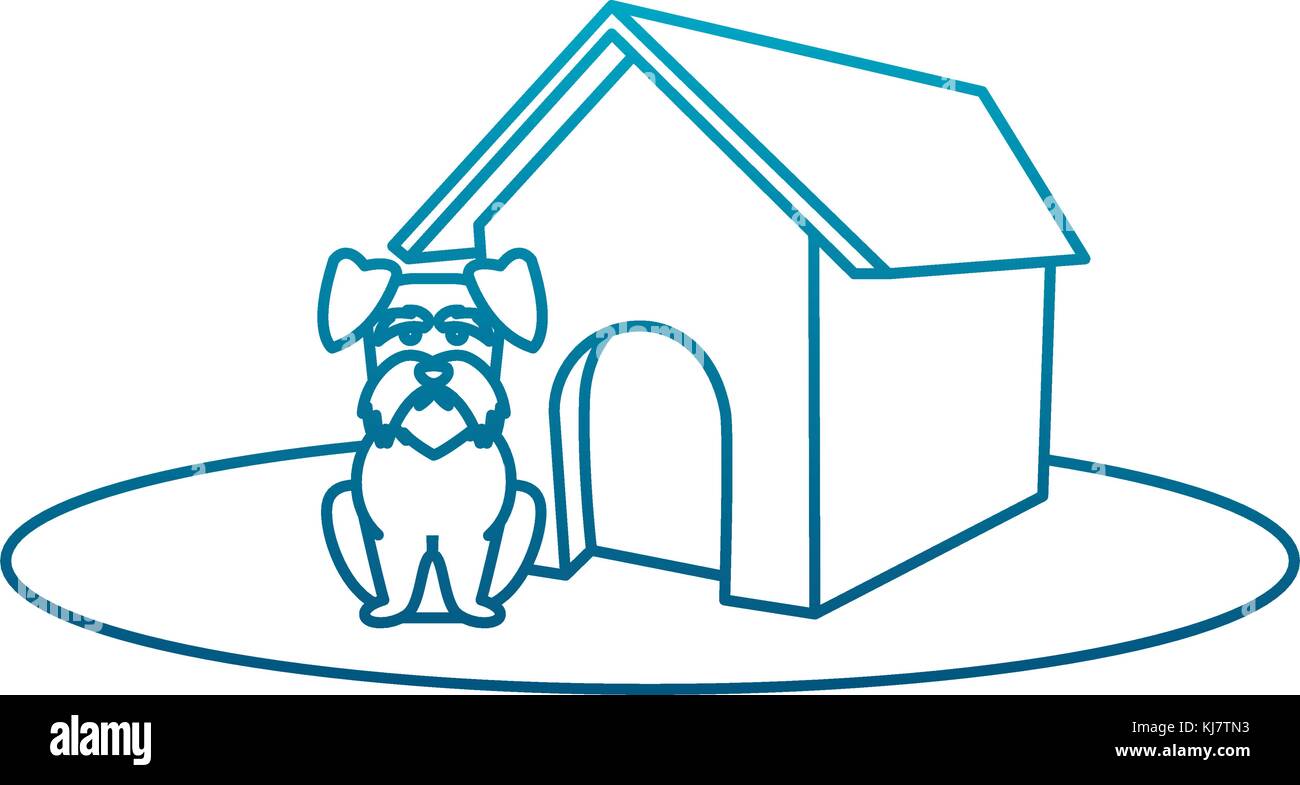 Dog house cartoon Stock Vector Image & Art - Alamy