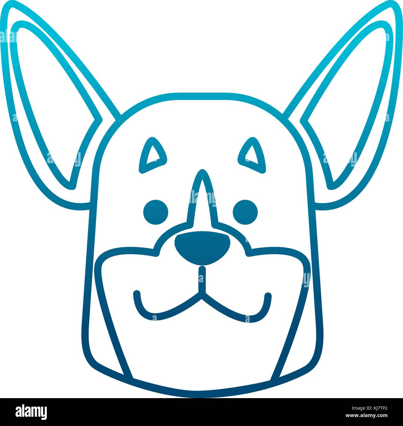 Dog head cartoon Stock Vector Image & Art - Alamy