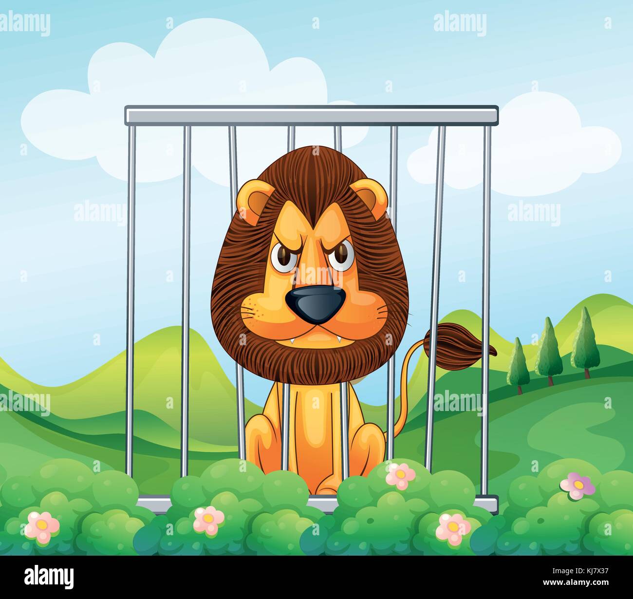 Angry Lion Drawing High Resolution Stock Photography and Images - Alamy