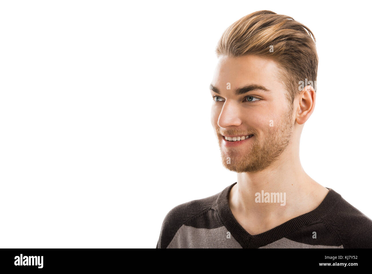 Handsome confident man isolated hi-res stock photography and images - Alamy