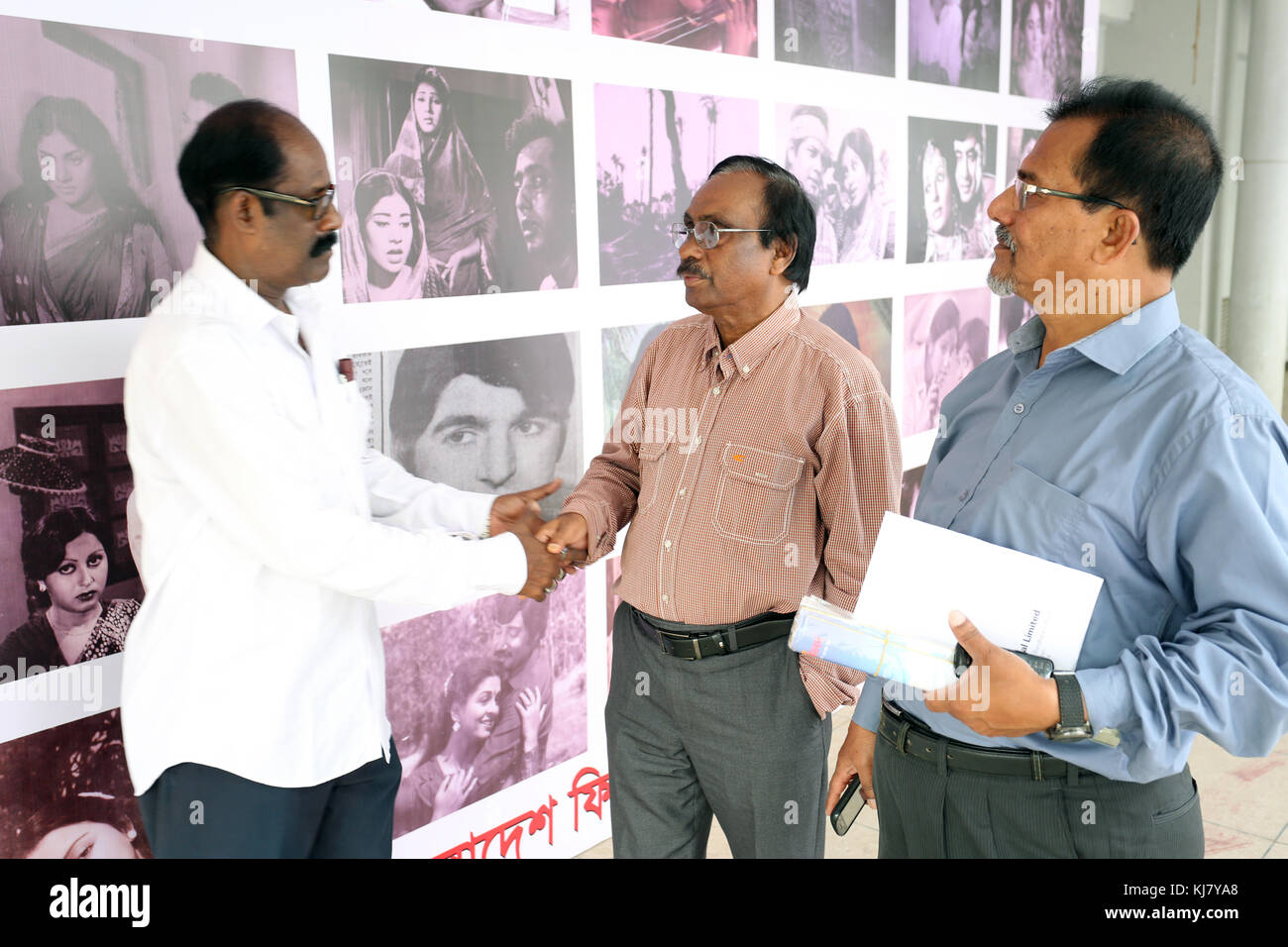 Film posters shooting events area near FDC (Bangladesh Film Development ...