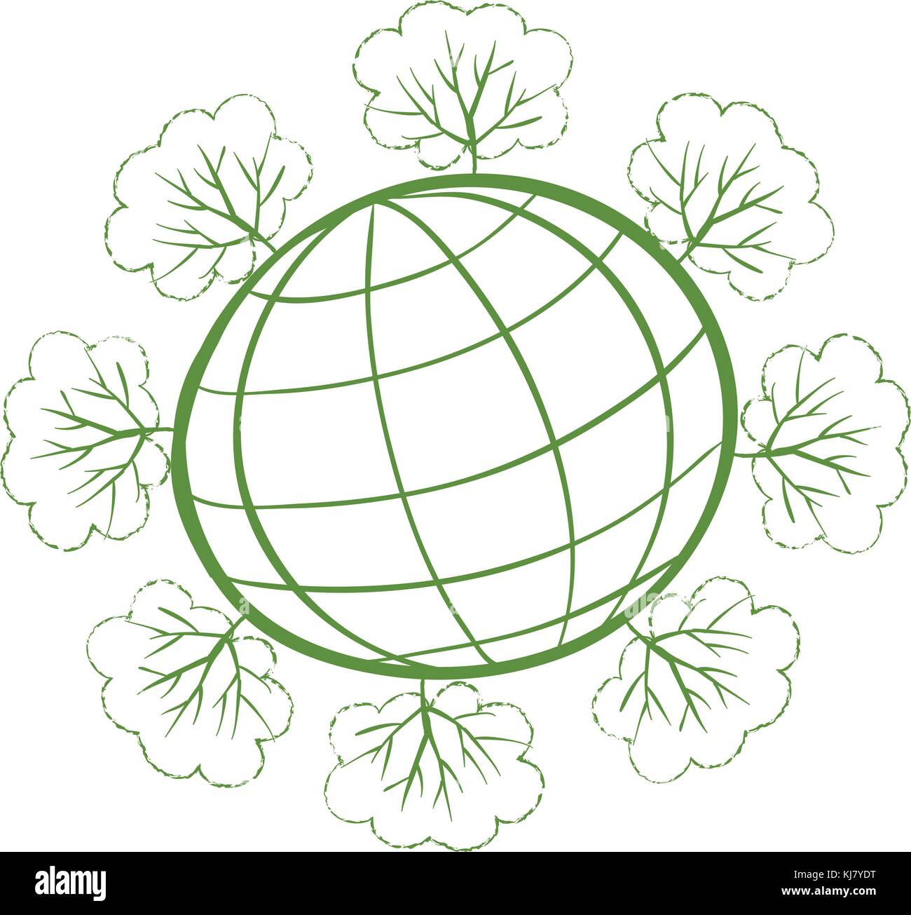 Planet earth surrounded sphere hi-res stock photography and images - Alamy