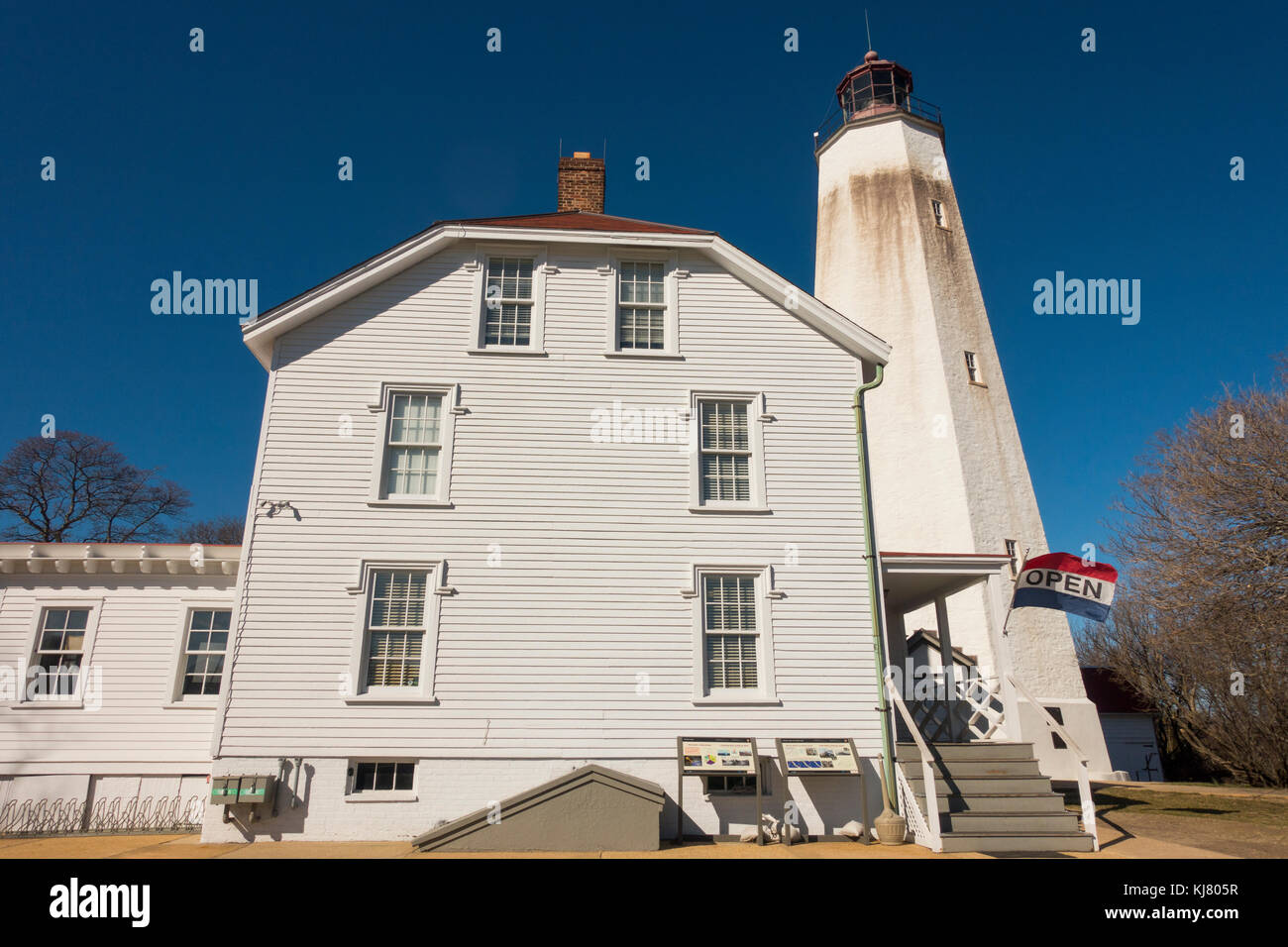 Fort Hancock and Sandy Hook proving ground New Jersey Stock Photo - Alamy