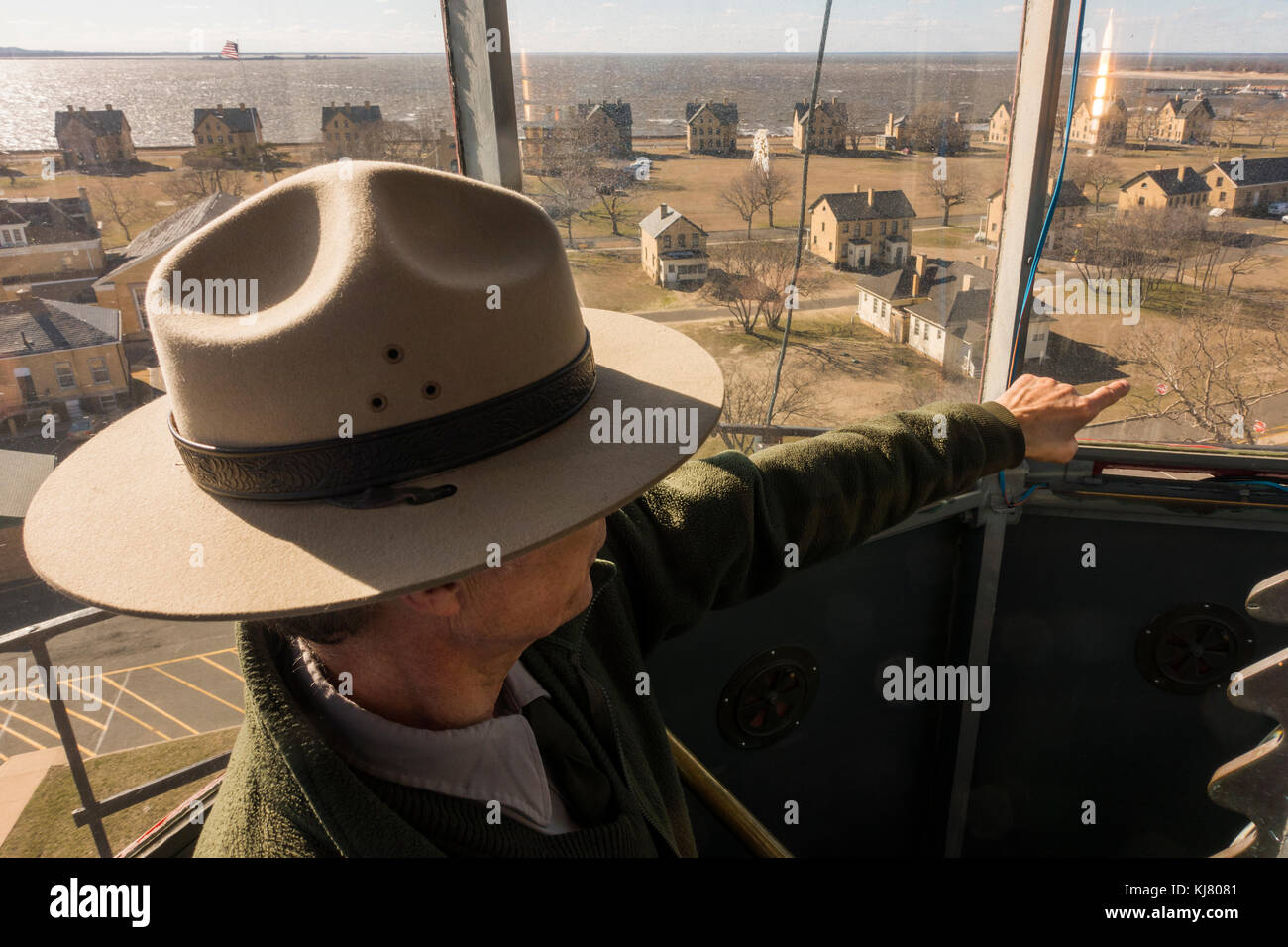 Fort Hancock and Sandy Hook proving ground New Jersey Stock Photo - Alamy