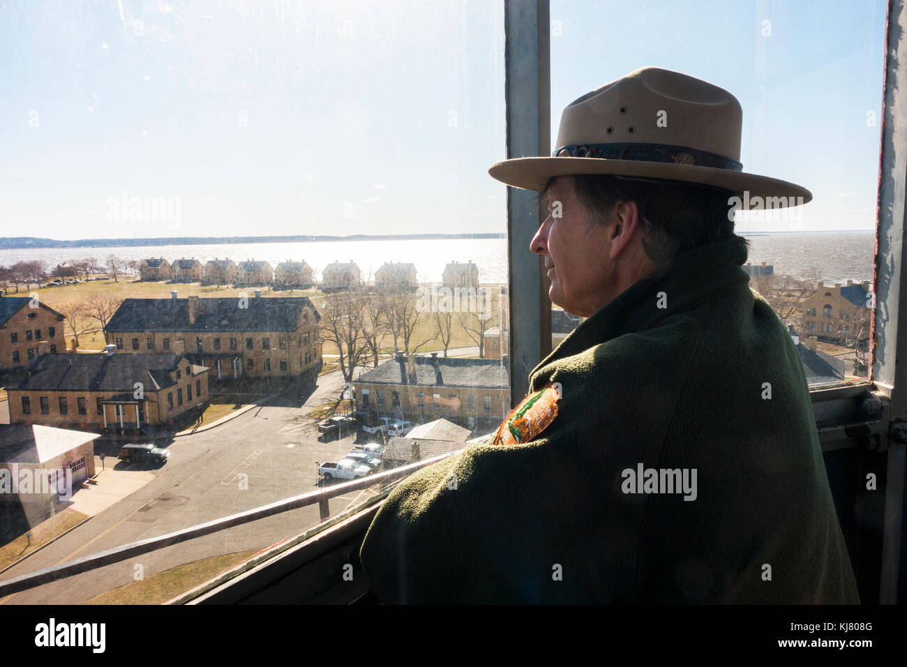 Fort Hancock and Sandy Hook proving ground New Jersey Stock Photo - Alamy