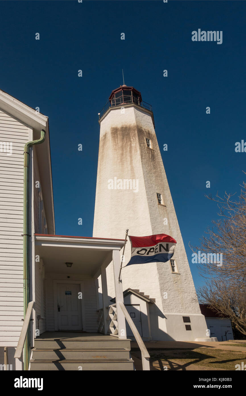 Fort Hancock and Sandy Hook proving ground New Jersey Stock Photo - Alamy