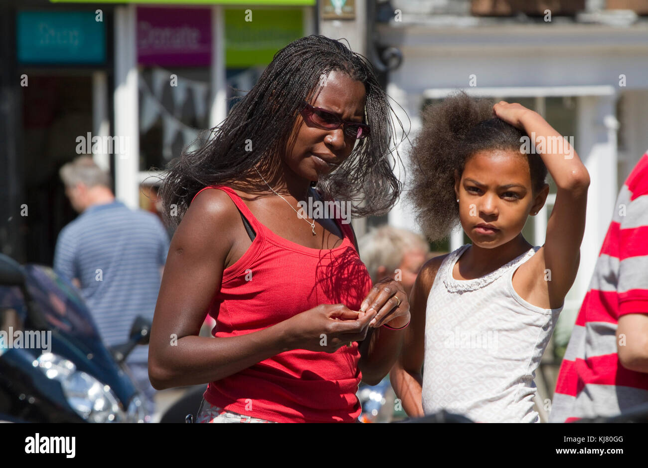 Afro caribbean girl hi-res stock photography and images - Alamy