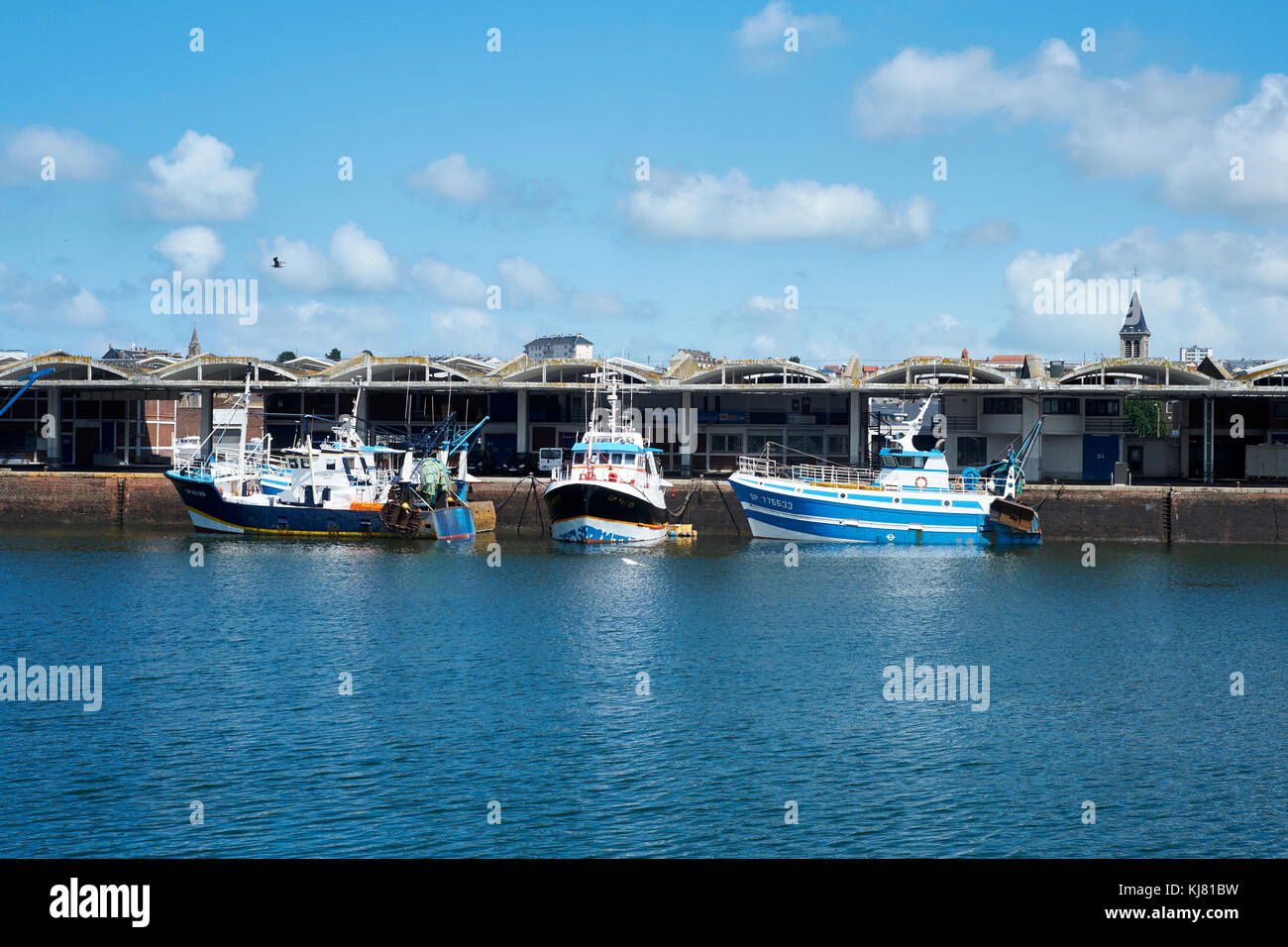 The harbour of Dieppe, Normandy, France Stock Photo - Alamy