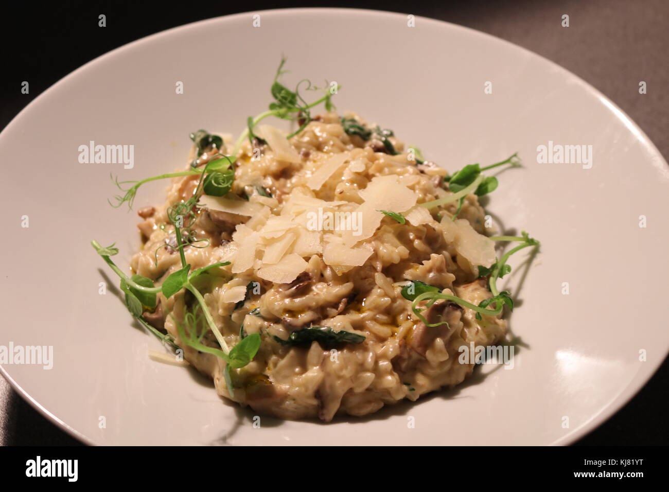 Risotto, Food and drink photography Scottish Stock Photo - Alamy
