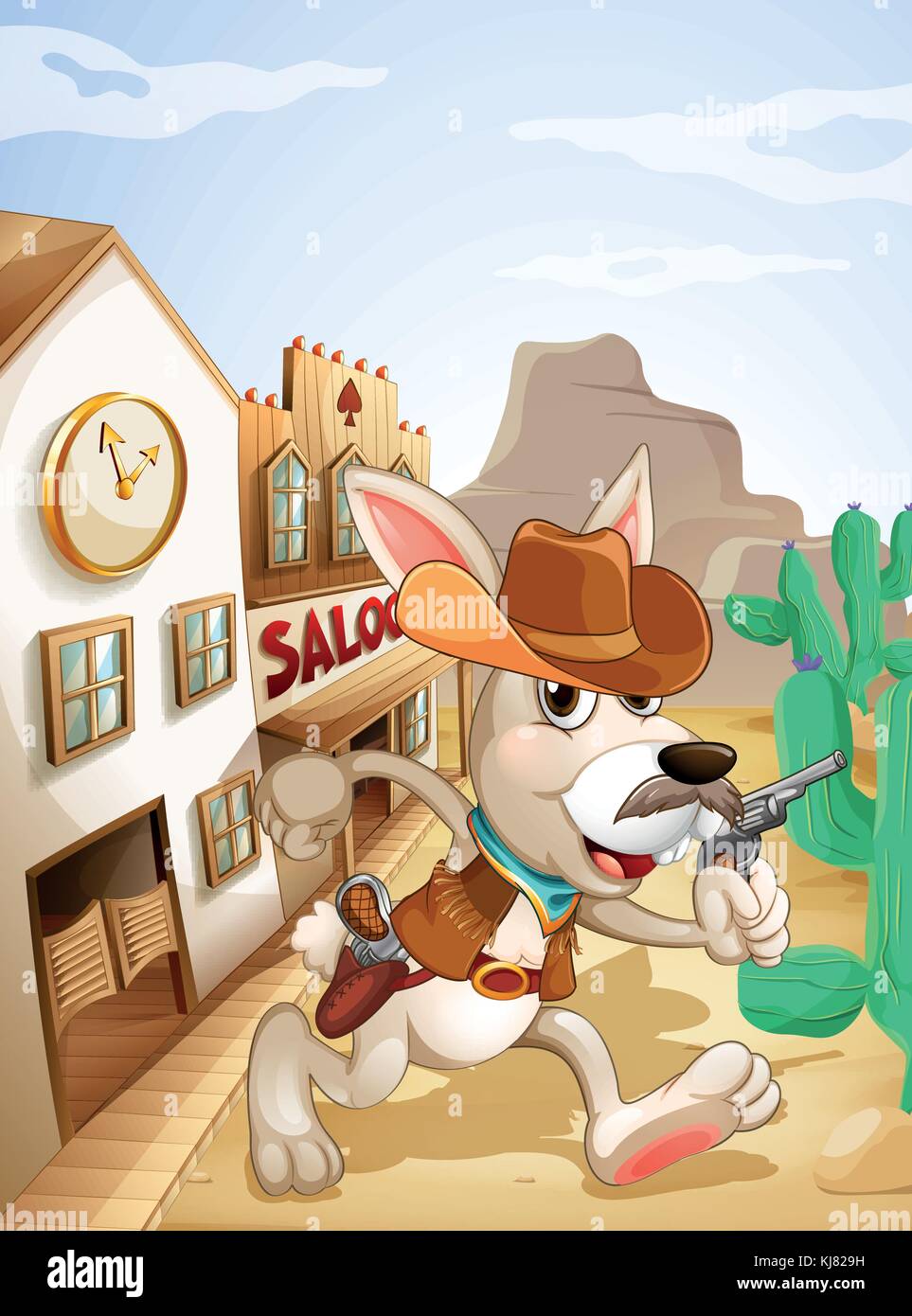 Leisure bunny Stock Vector Images - Alamy