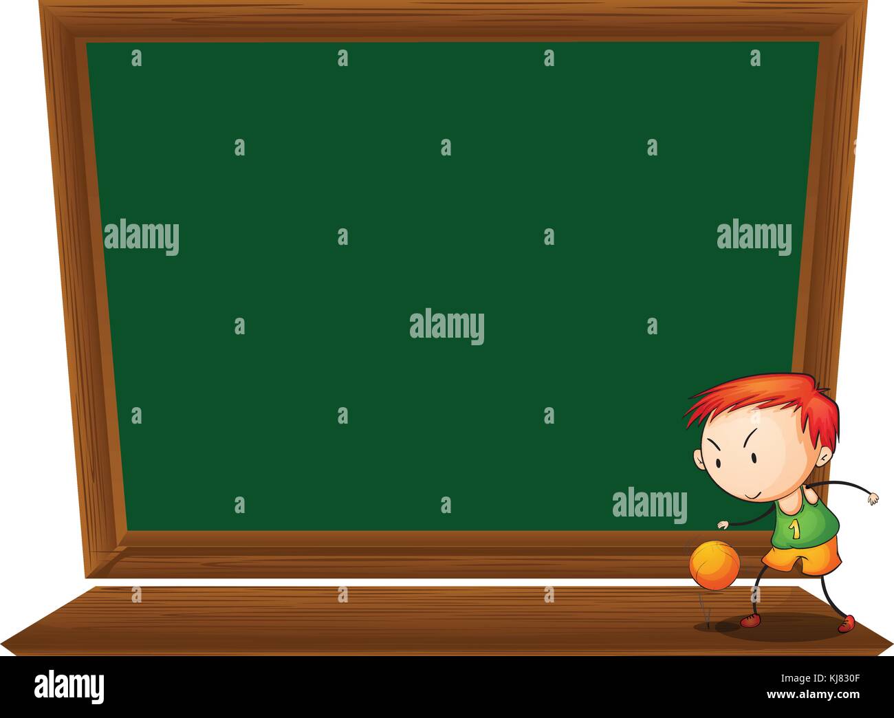 Cartoon Chalkboard Background