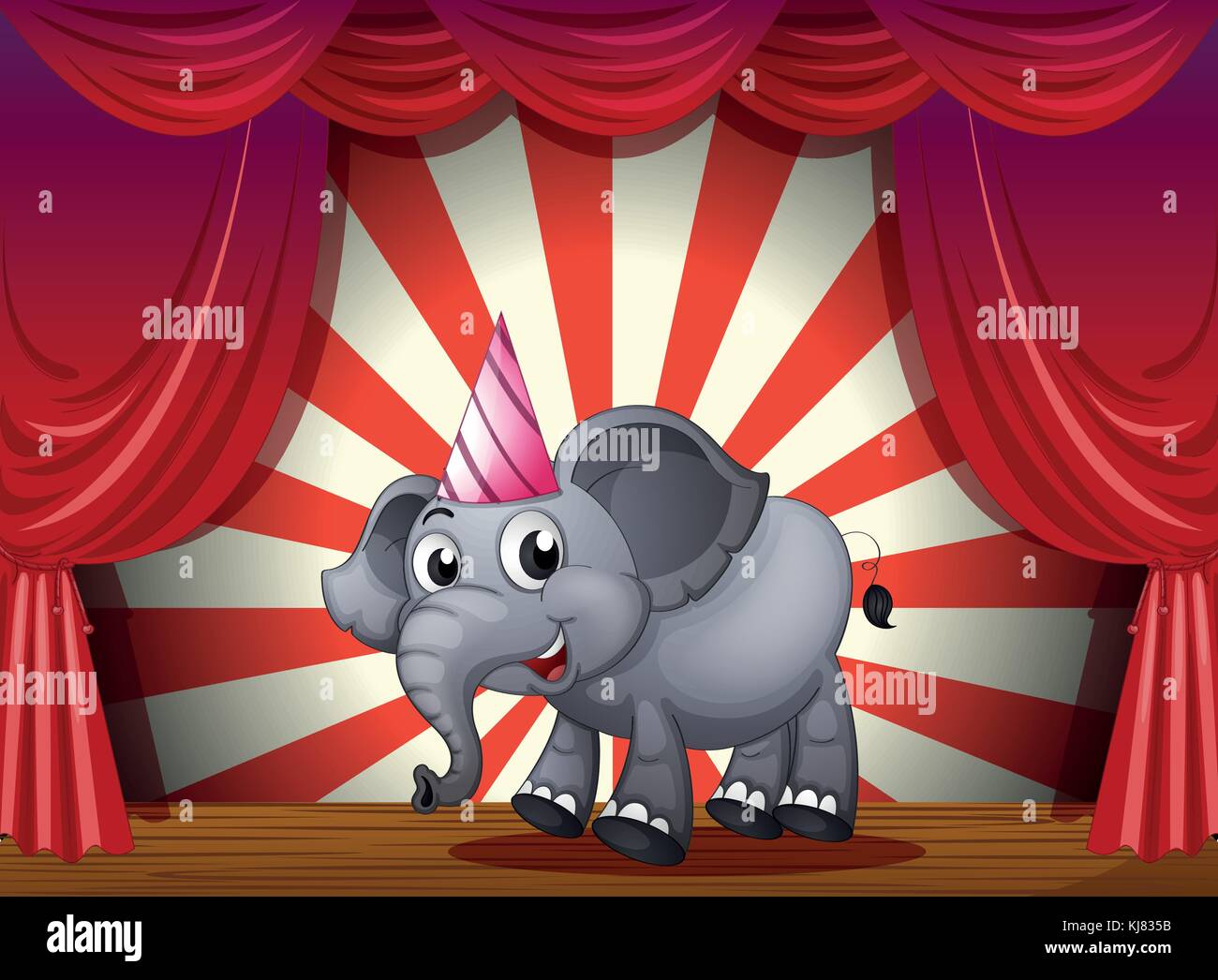 Hat wall decor Stock Vector Images - Alamy