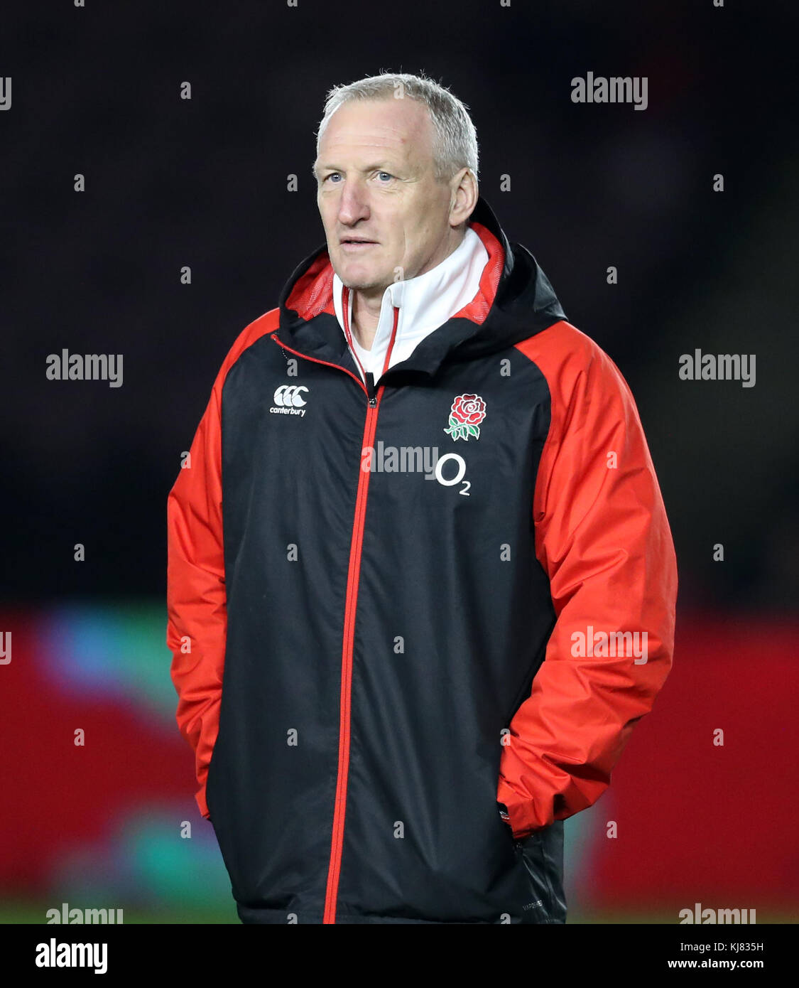 England's Coach Simon Middleton before the Old Mutual Wealth Series ...