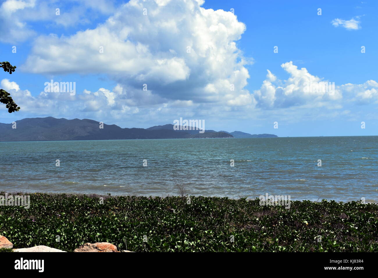 Magnetic Island from The Strand Stock Photo - Alamy
