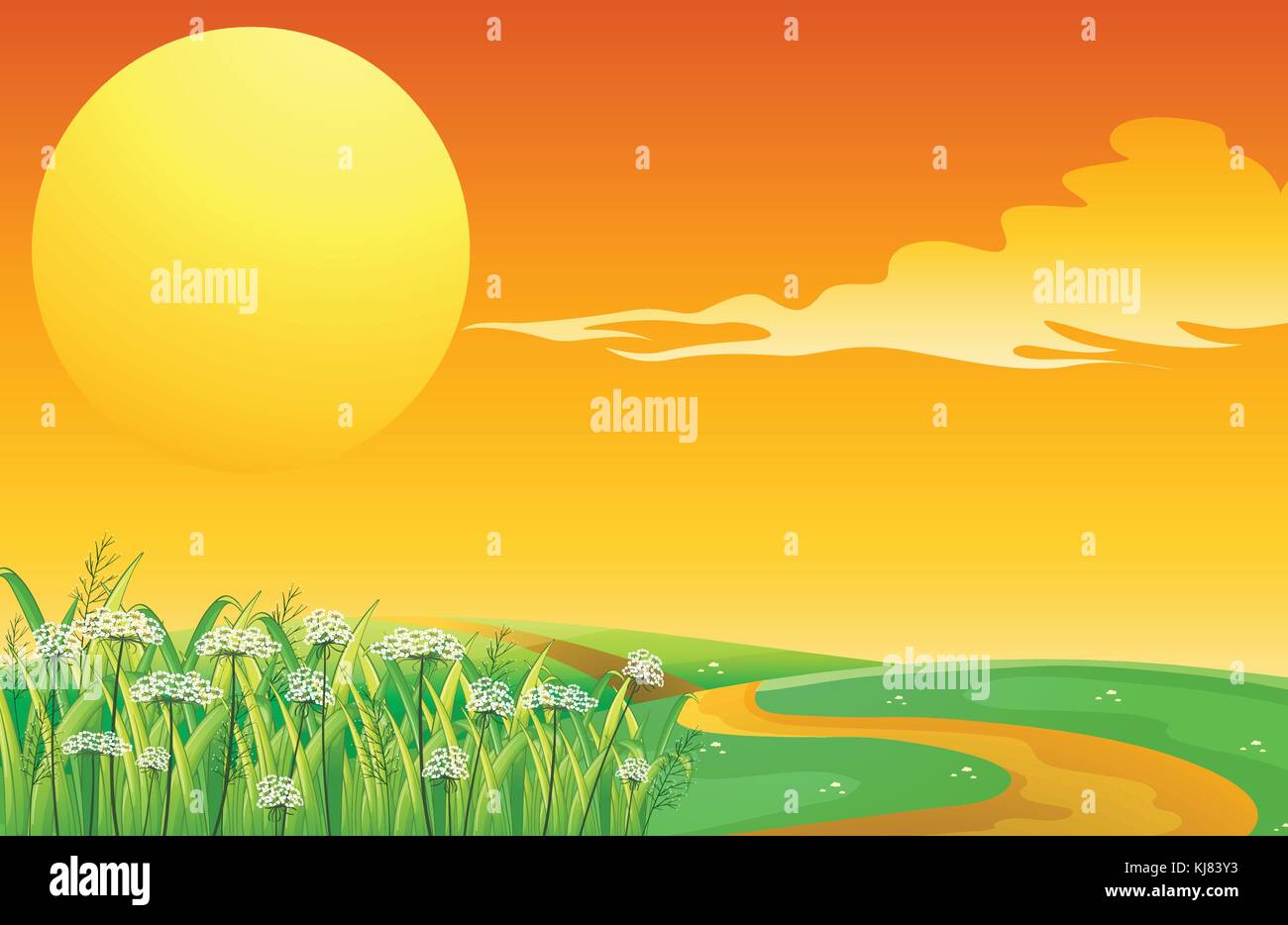 Pathway illustration hi-res stock photography and images - Alamy