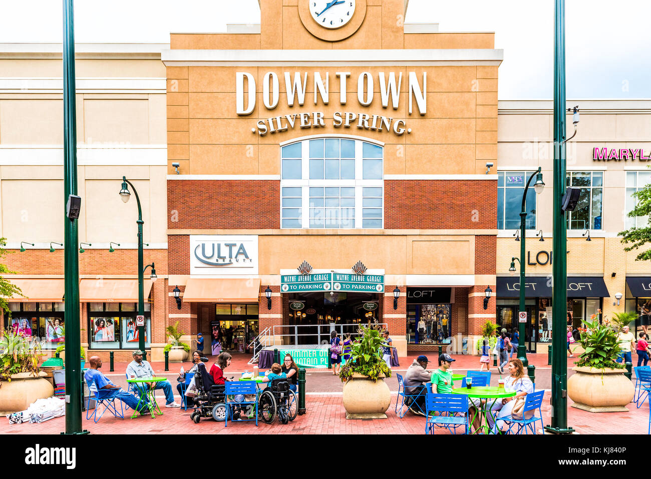 Silver spring mall hi-res stock photography and images - Alamy