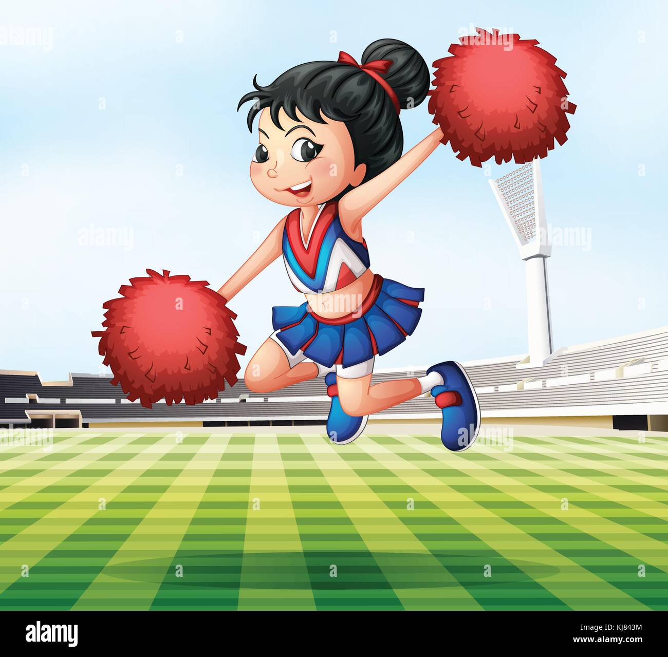 Cheerdancer High Resolution Stock Photography and Images - Alamy