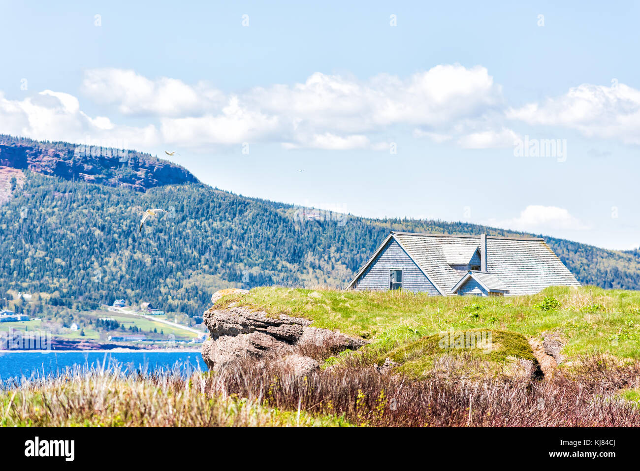 Rural Quebec Home In Countryside Stock Photos & Rural Quebec Home In ...