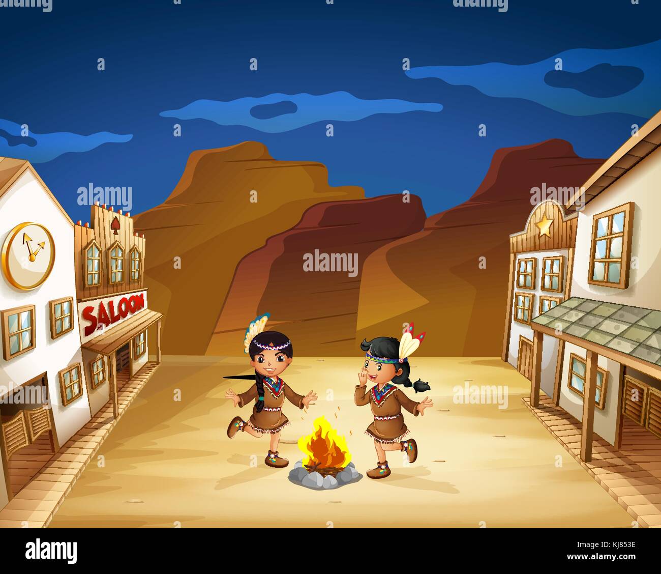 Indian girls dancers Stock Vector Images - Alamy