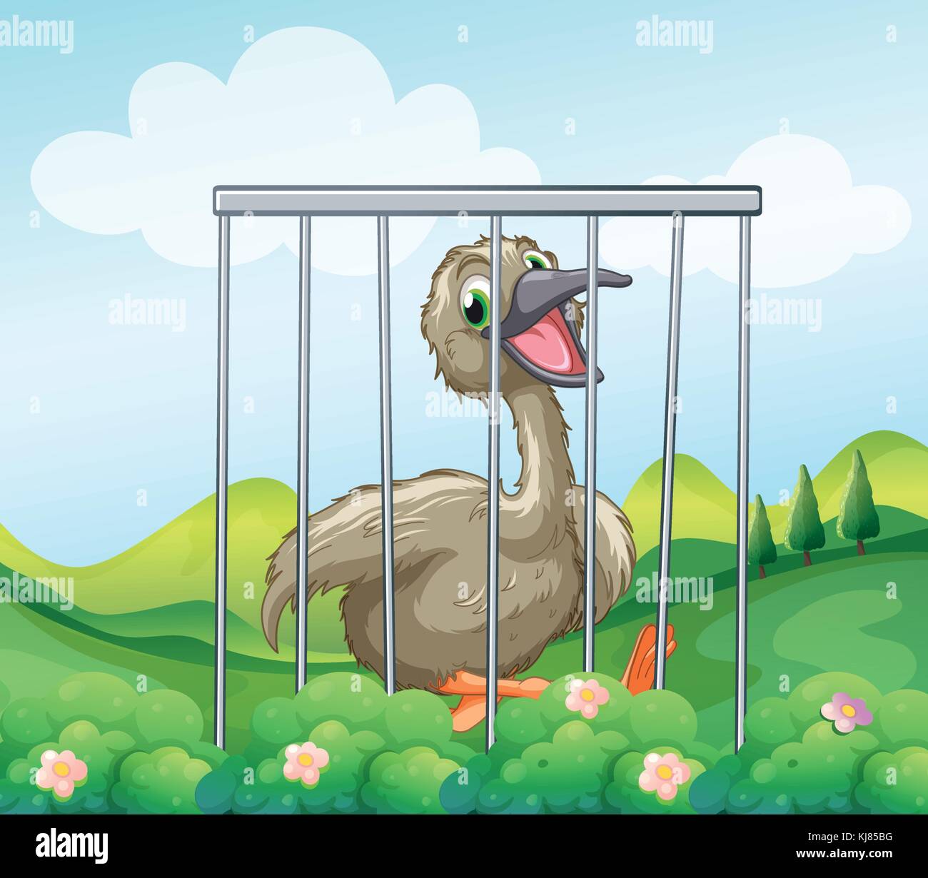 Prisoner inside Stock Vector Images - Alamy