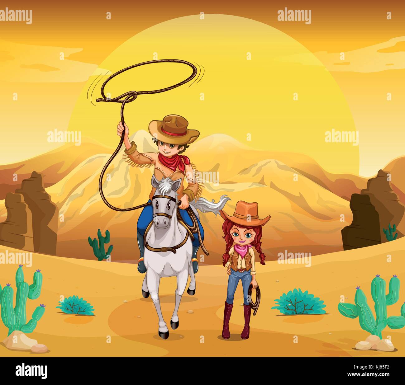 High mountain ranch Stock Vector Images - Alamy