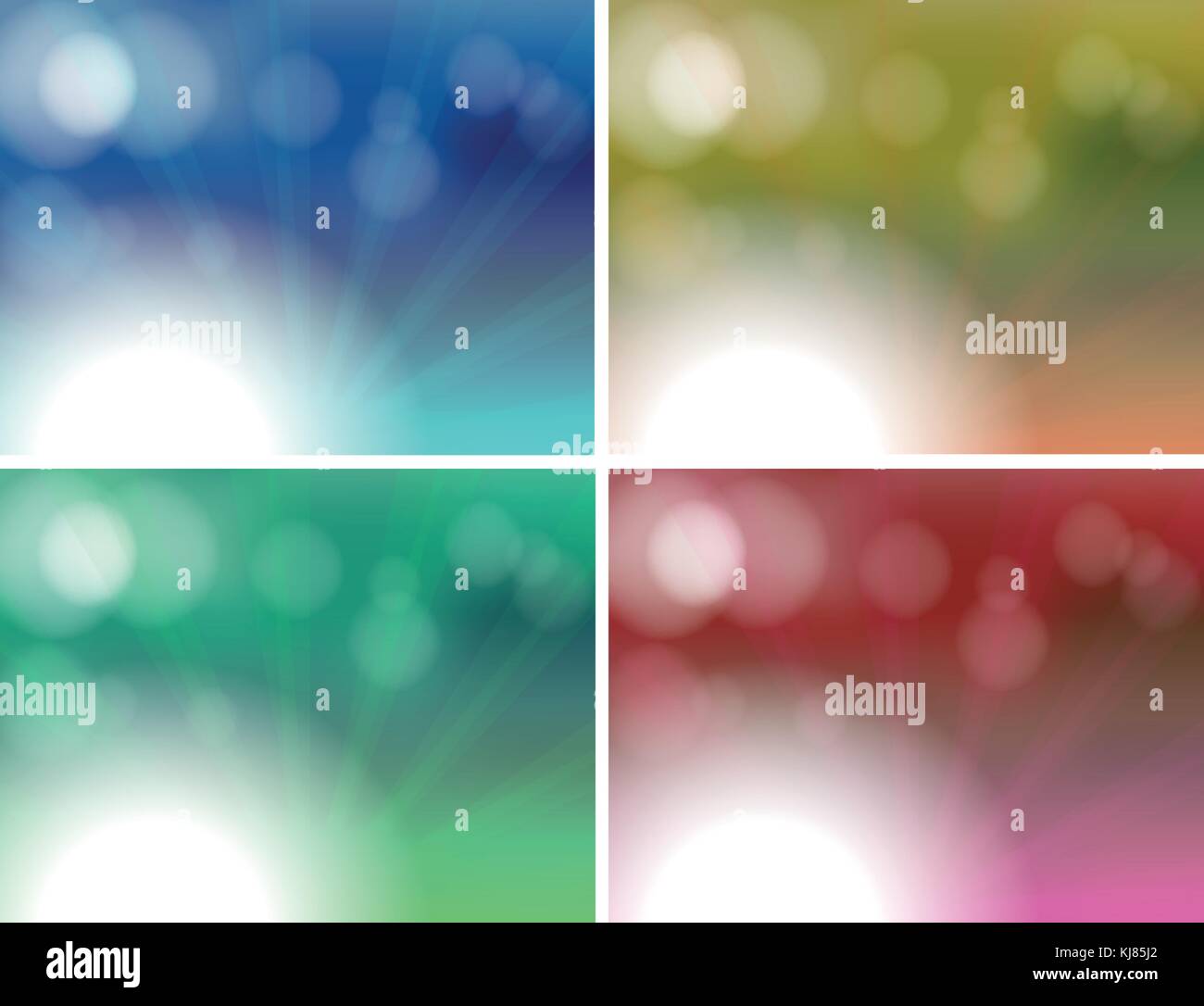 Illustration of the different color combinations Stock Vector Image ...