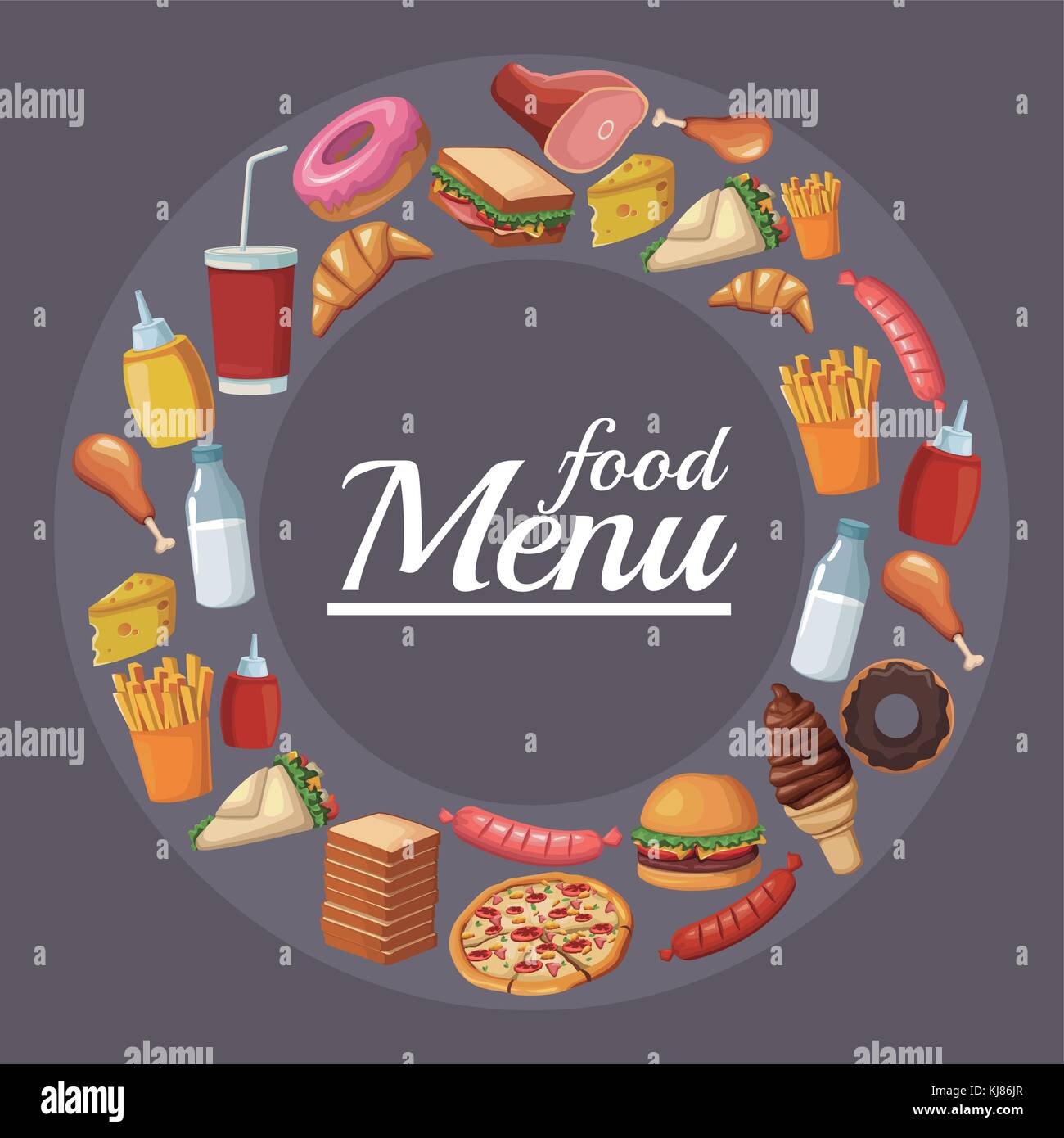 Food restaurant menu Stock Vector Image & Art - Alamy