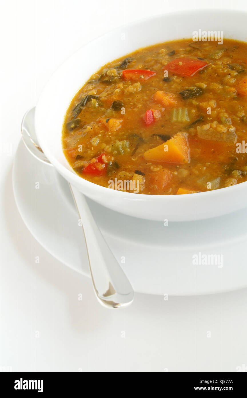 soup mexican style soup Stock Photo - Alamy