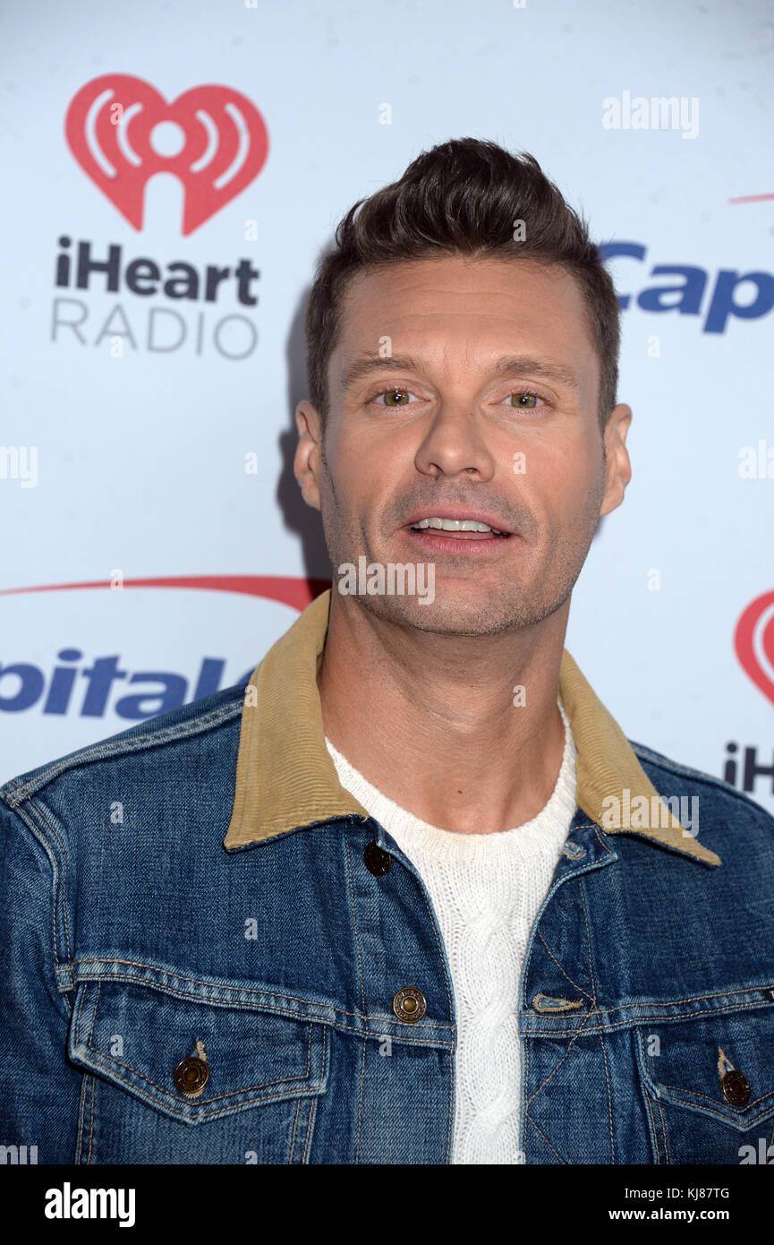 NEW YORK, NY - DECEMBER 09: Ryan Seacret attends Z100's Jingle Ball ...