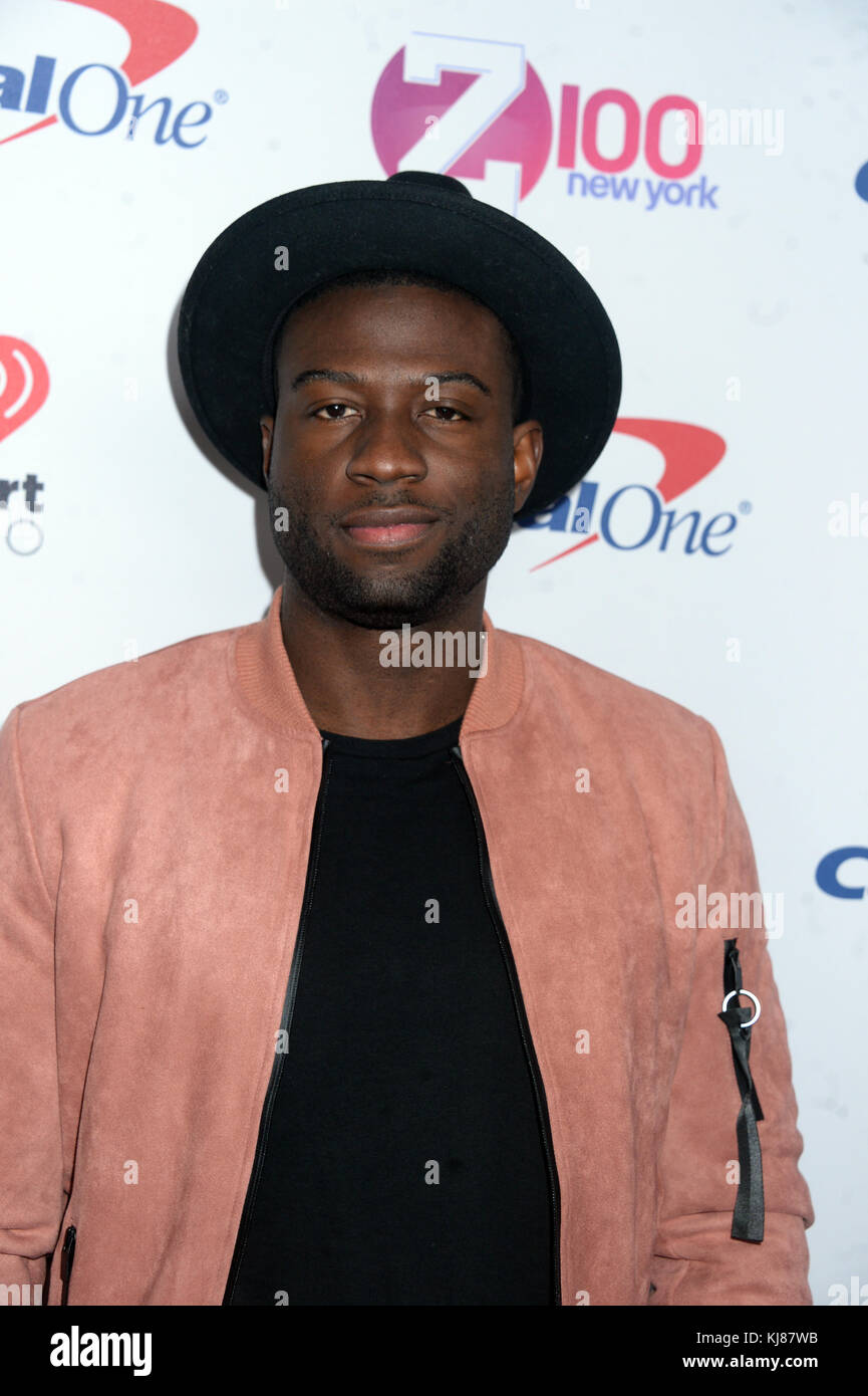 NEW YORK, NY - DECEMBER 09: Tristan Mack Wilds attends Z100's Jingle ...