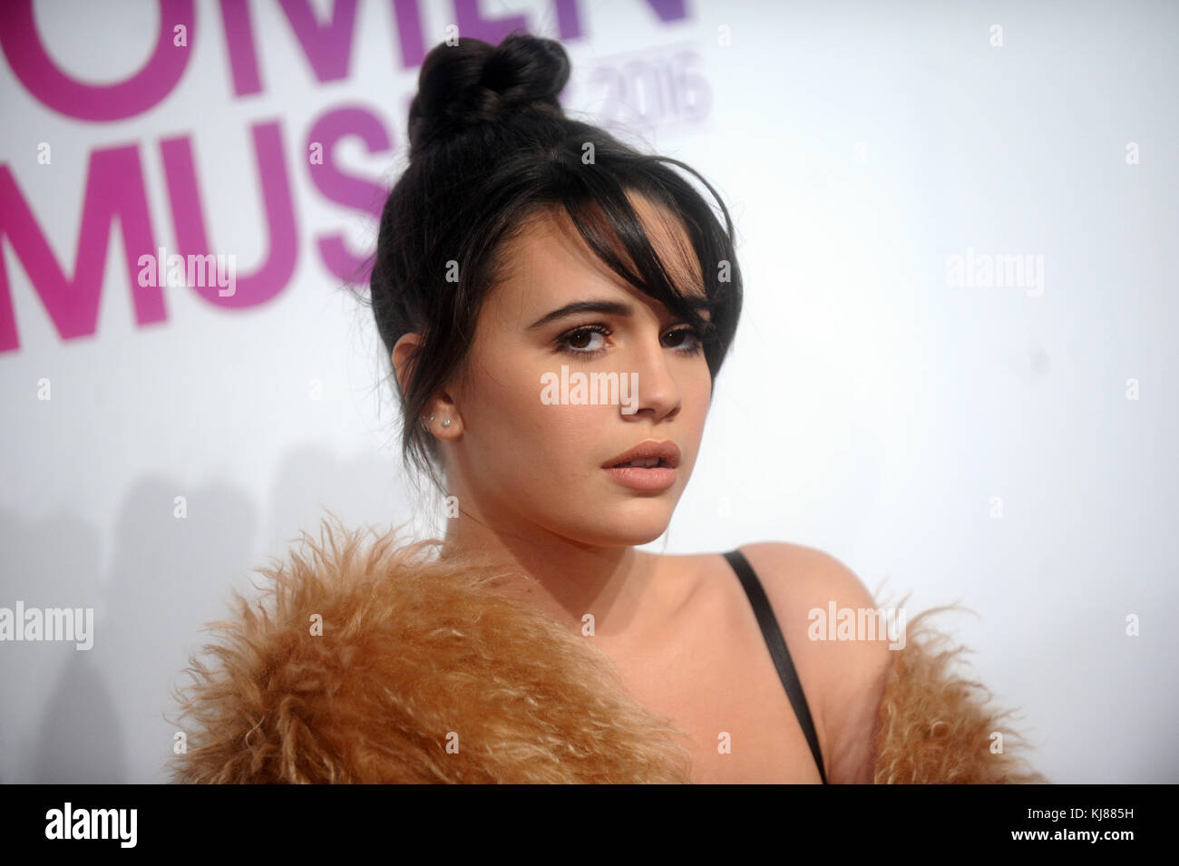 NEW YORK, NY - DECEMBER 09: Bea Miller attends Billboard Women In Music ...