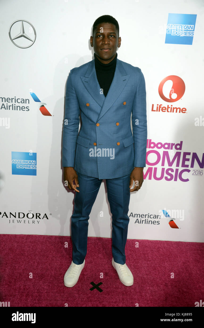 NEW YORK, NY - DECEMBER 09: Labrinth attends Billboard Women In Music ...